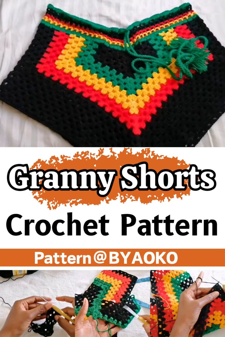 Crochet Granny Square Shorts Tutorial: Stylish Handmade Shorts - Yarn Items