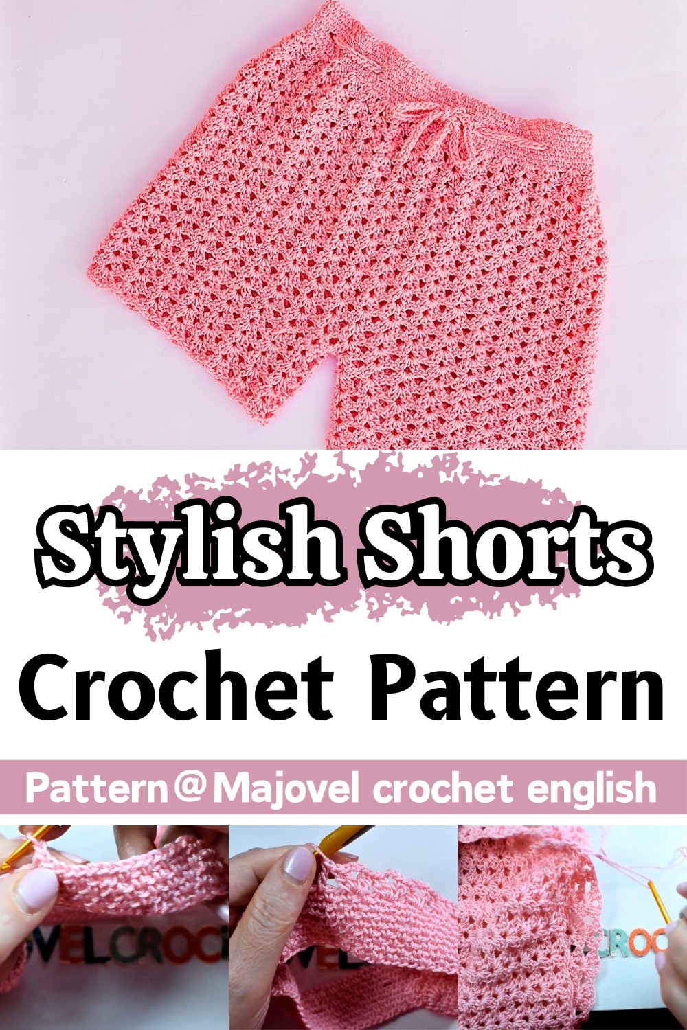 Crochet Shorts Pattern for All Sizes – Creative & Stylish - Yarn Items