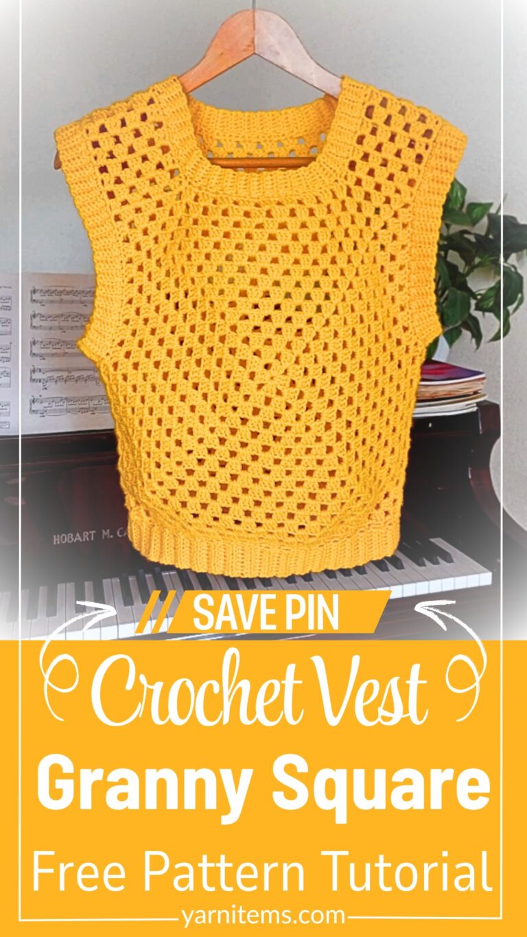 Stylish Granny Square Vest Pattern – Timeless Layers Made Modern - Yarn ...