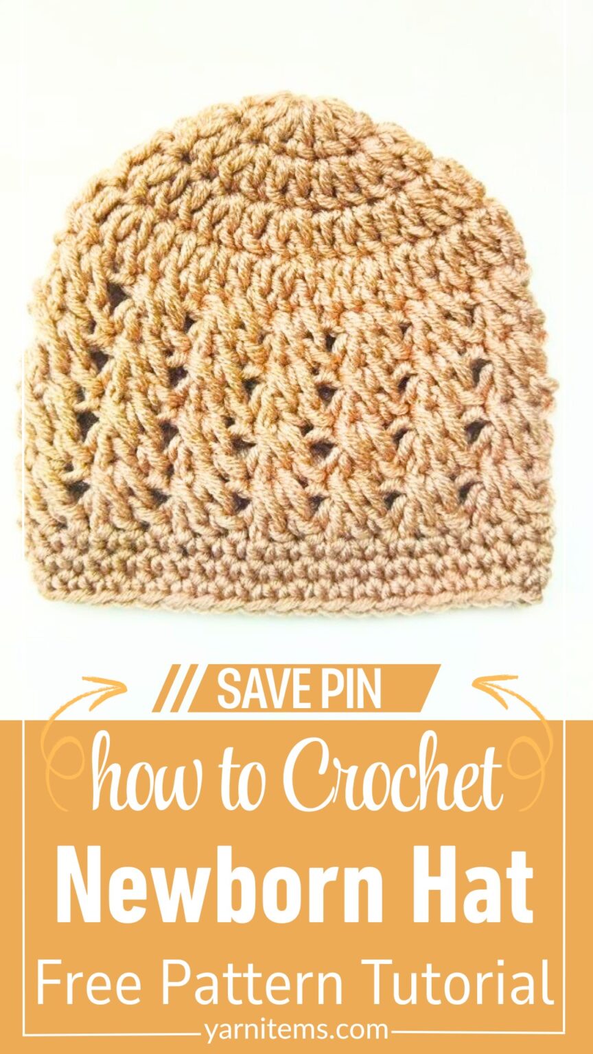 How to Crochet an Adorable and Functional Newborn Hat - Yarn Items