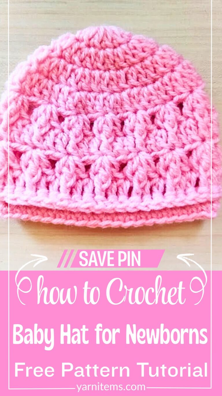 Learn to Crochet an Adorable and Easy Baby Hat for Newborns with ...