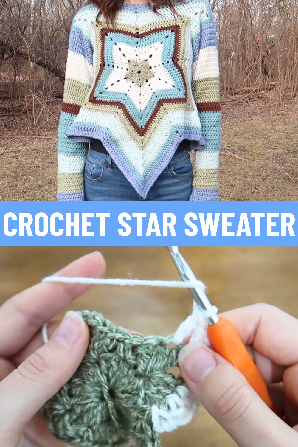 Crochet Star Sweater Tutorial: Easy Star-Shaped Sweater Design - Yarn Items